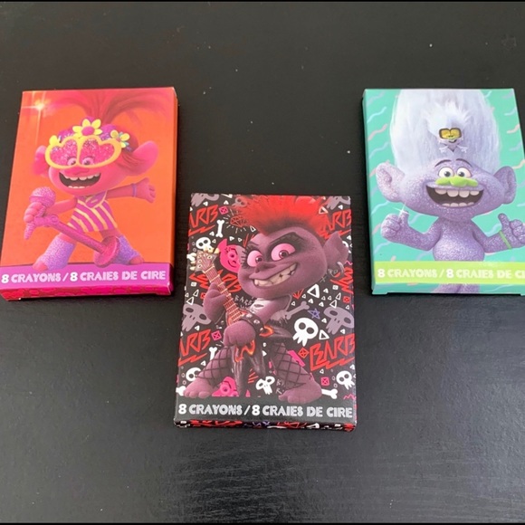 Dreamworks | Toys | Trolls World Tour Crayons | Poshmark
